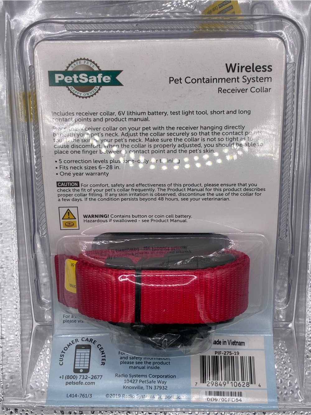 PetSafe | Dog | Petsafe Wireless Pet Containment Receiver Collar Red ...